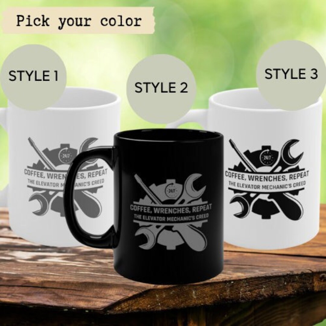 Elevator Mechanic's Creed Mug Father's Day Gift - Etsy