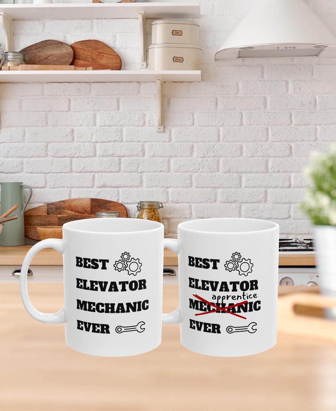 Best Elevator Mechanic Ever Mug | Husband Gift | Elevator Apprentice ...