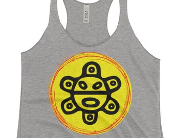 Taino Indian Petroglyph Sun God Puerto Rico SOL DE JAYUYA