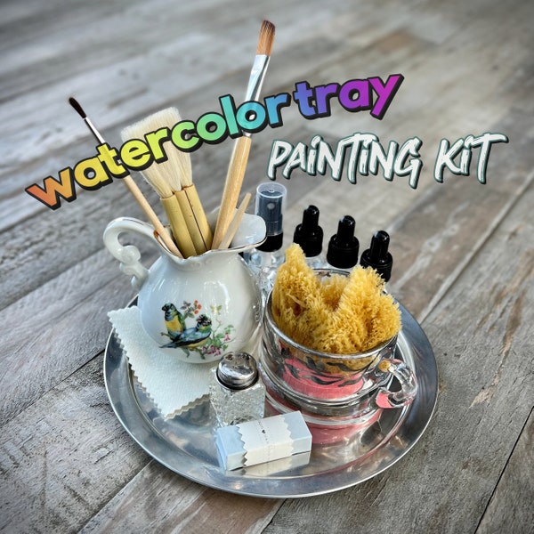 Watercolor Mixing Tray - Etsy