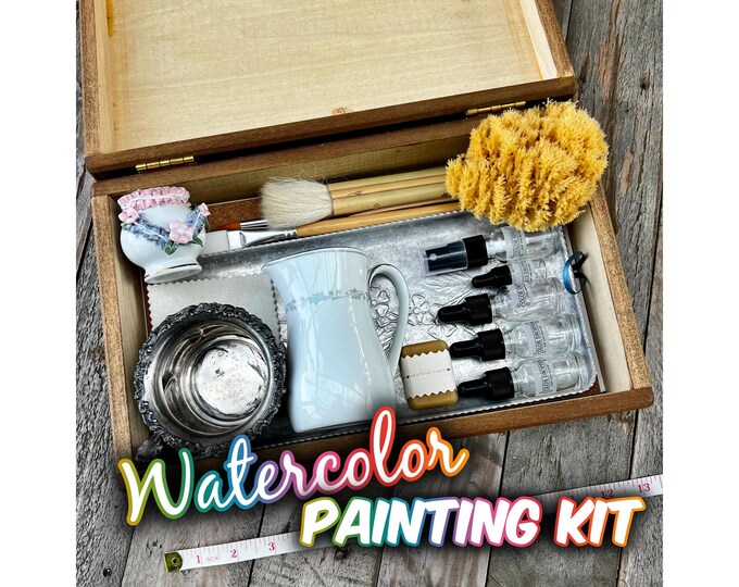 WATERCOLOR KIT - Beginner Friendly Painting Kit With Paints and ...