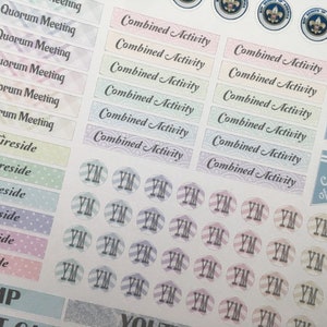 Young Mens Planner Stickers -- Made to Fit the Deliberate Doodles, Erin ...