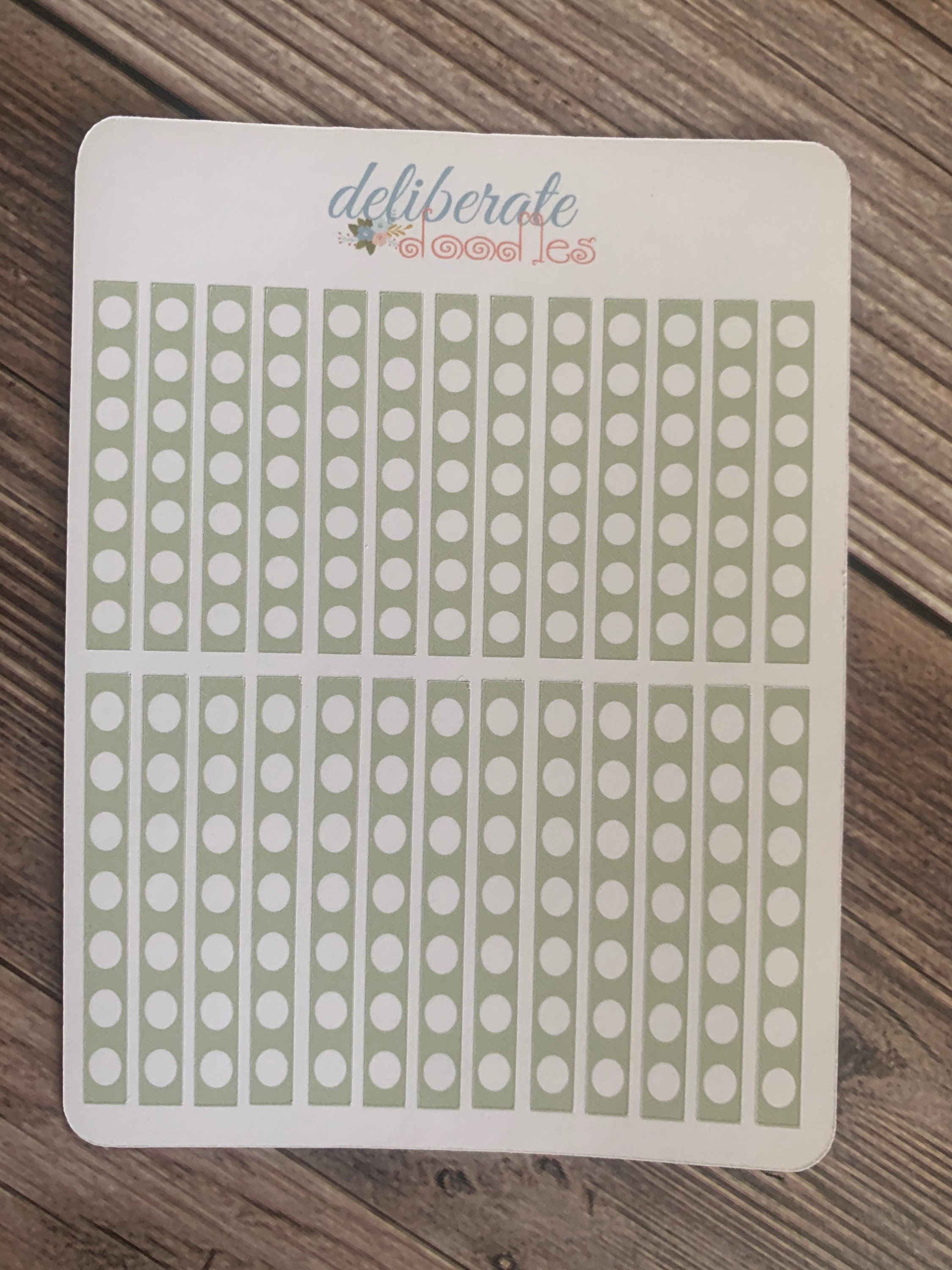 Check List / To Do Planner stickers Made to fit the Leafy | Etsy