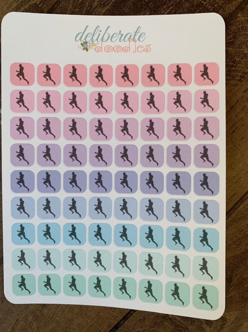 Track / Cross Country / Running Planner Stickers - Etsy