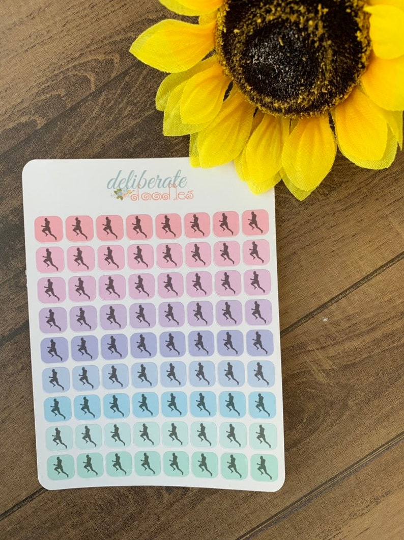 Track / Cross Country / Running Planner Stickers - Etsy