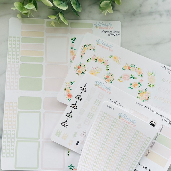 Planner Sticker Kit - Etsy