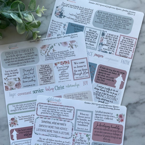 Quote Stickers - Etsy