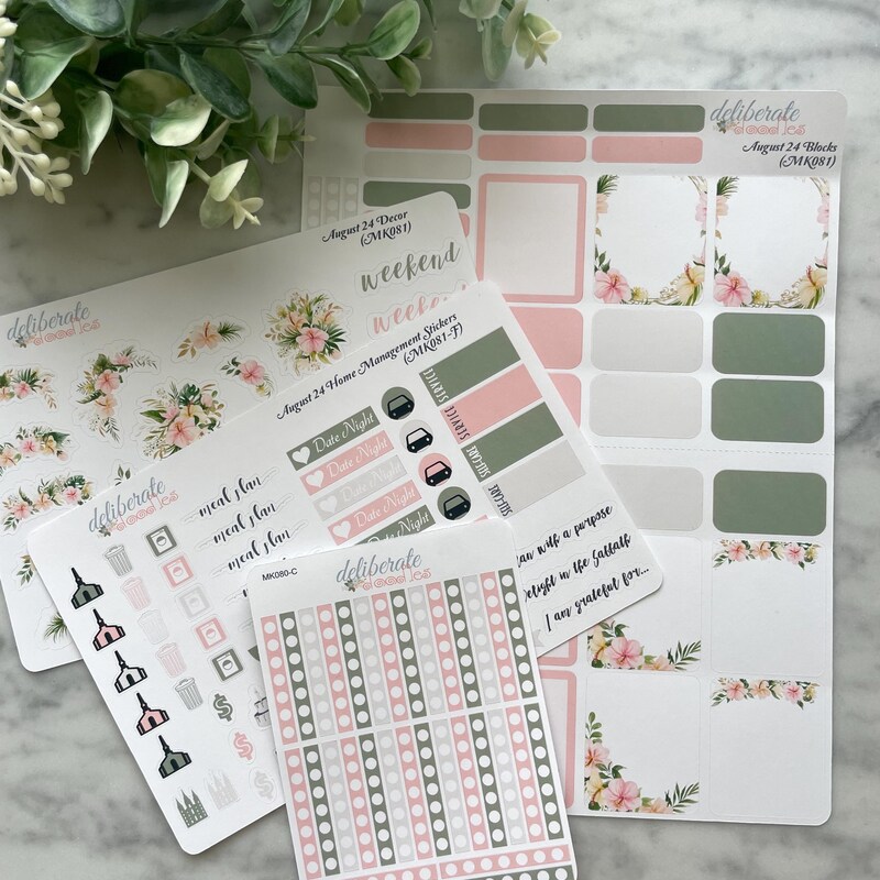 Planner Sticker Kit - Etsy