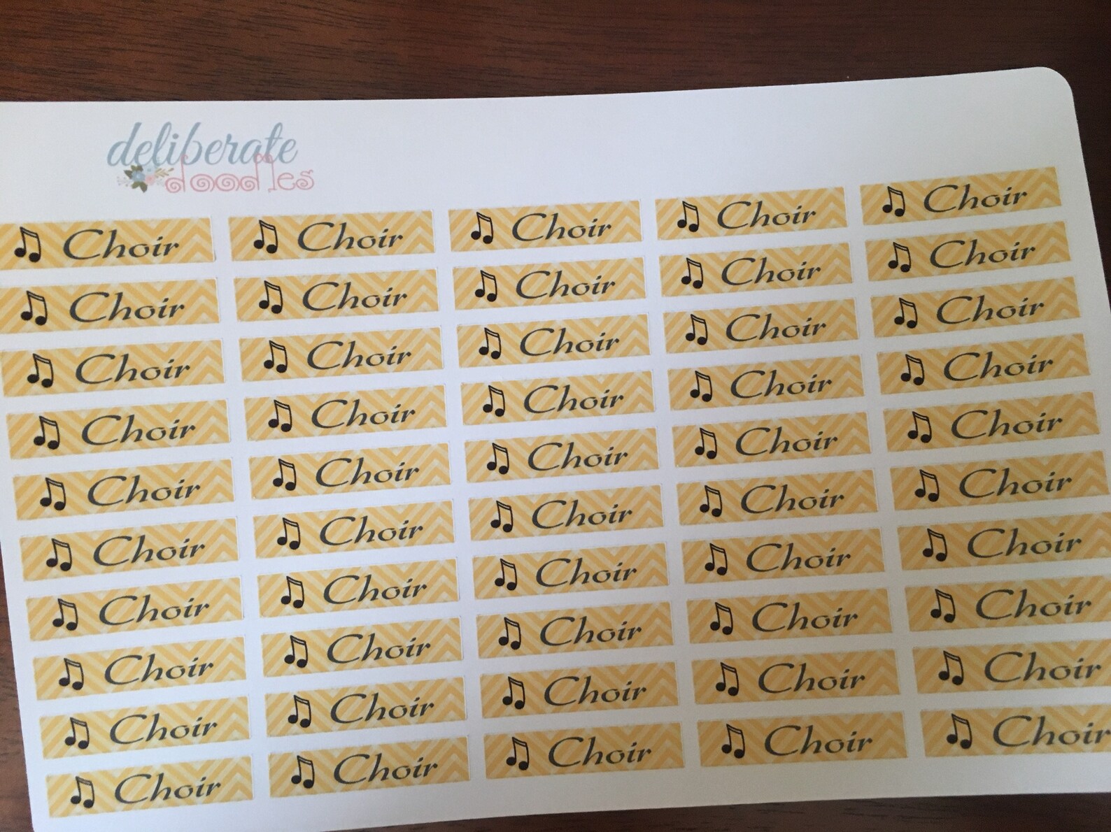 Choir Planner Stickers Made to Fit the Mormon Mom Planner & - Etsy