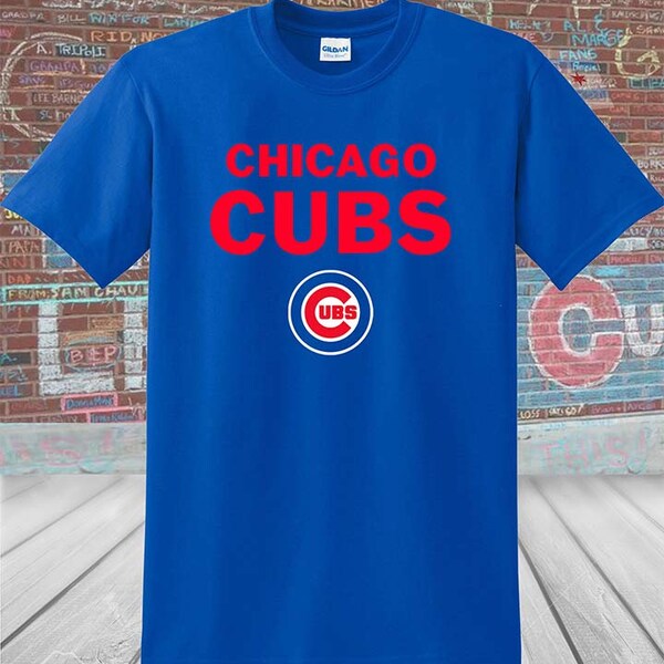 Chicago Cubs Shirt - Etsy
