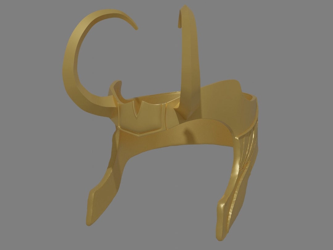 Loki Crown Helmet With Horns File for 3D Printing - Etsy