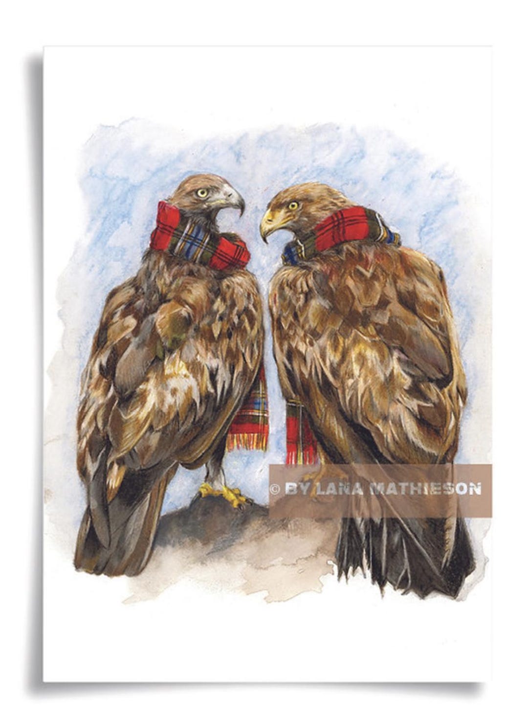 The Macleans of Mull (art Print) | Golden Eagle Print | Golden Eagle ...