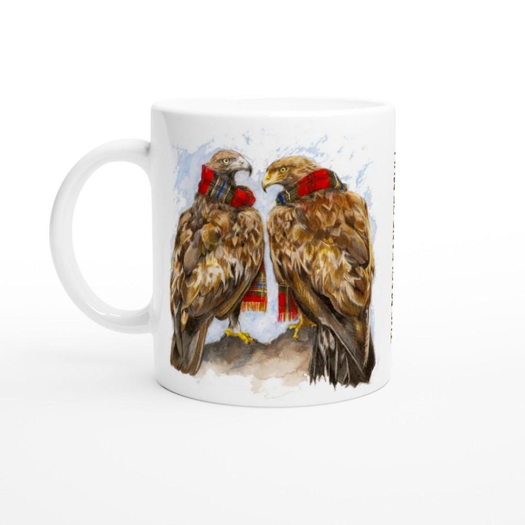 The Macleans of Mull Golden Eagle Ceramic Mug - Etsy