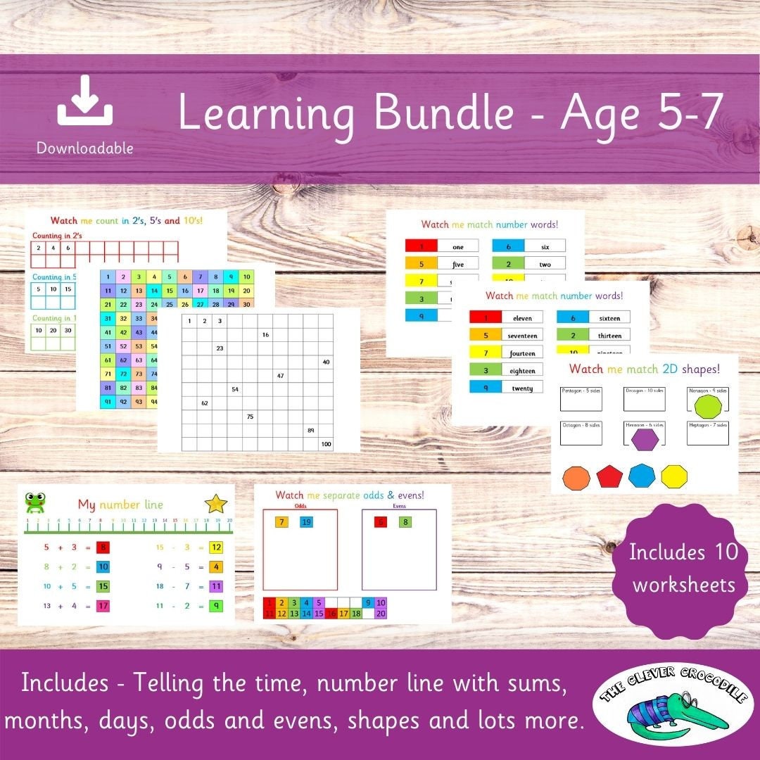 Key Stage 1 Learning Bundle Busy Book KS1 Bundle Year 1 | Etsy