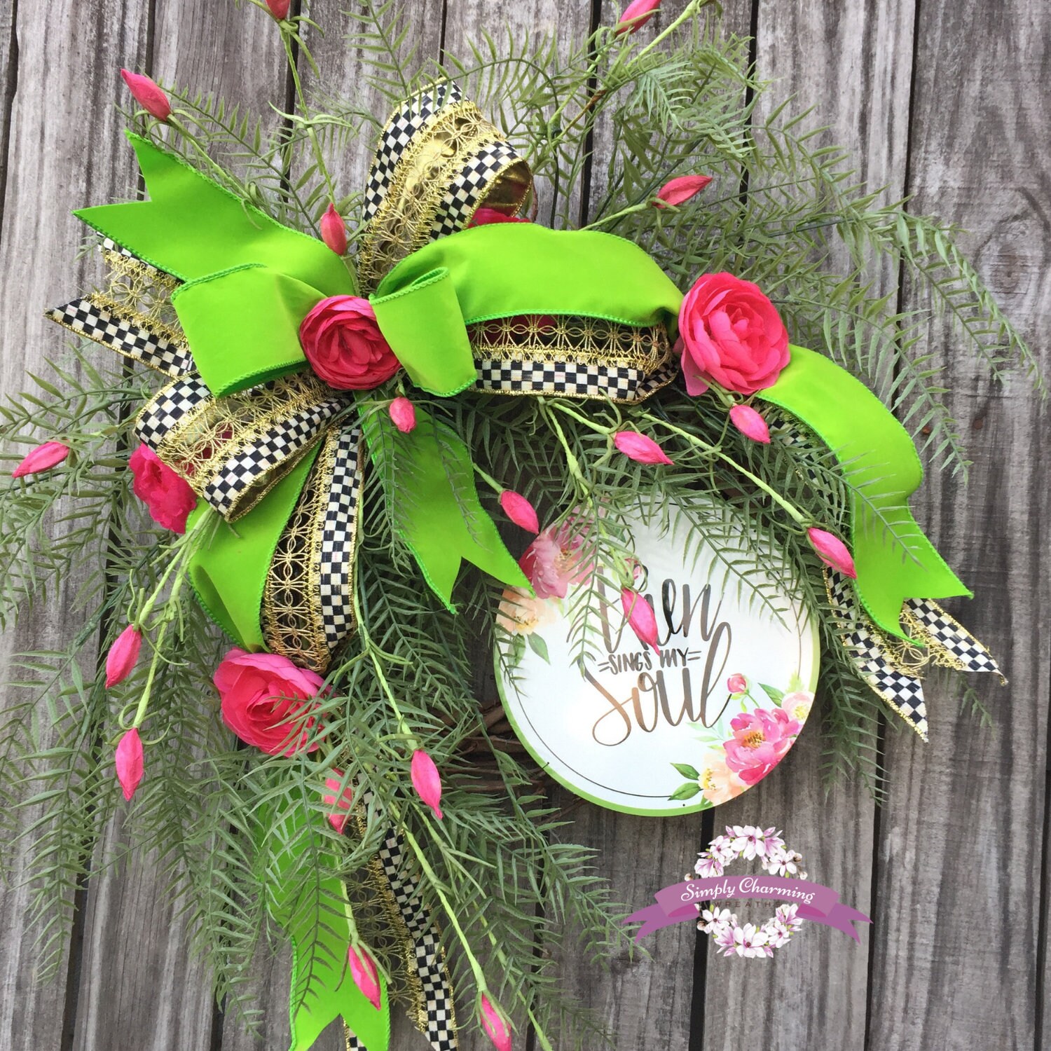 Everyday Grapevine Wreath, Inspirational Wreath, Religious Christian ...