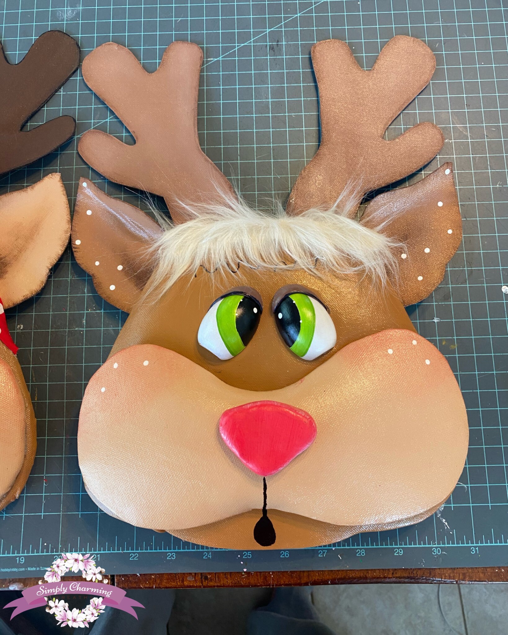 Reindeer Wreath Attachment