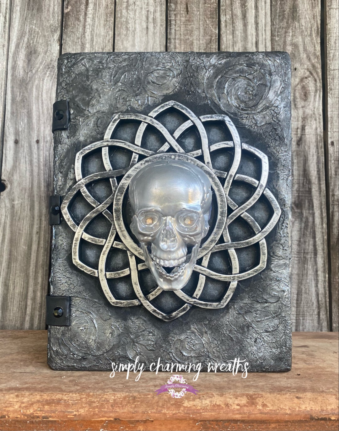 Halloween Spell Book, Spooky Halloween Prop, Witch Potion Book ...