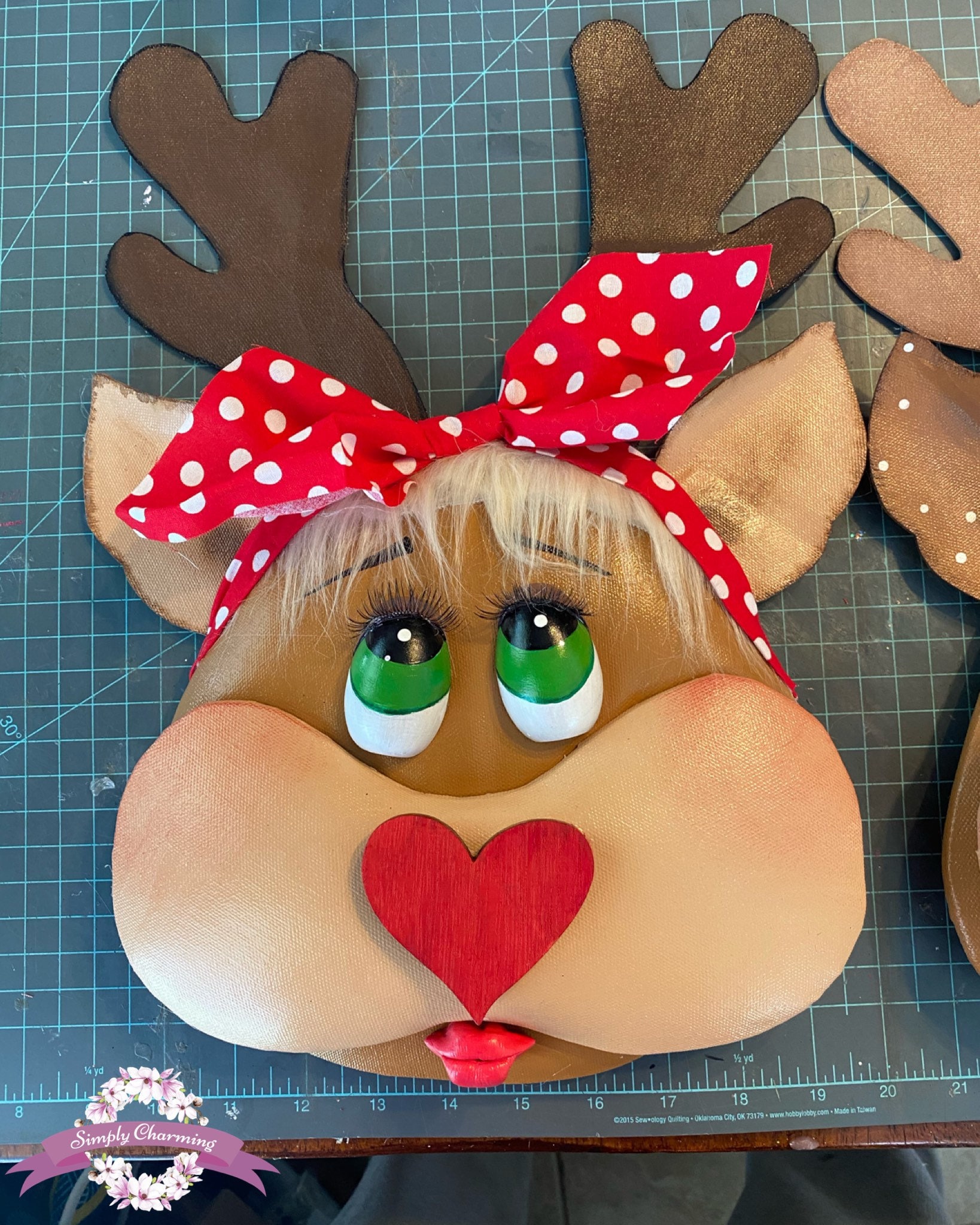 Reindeer Wreath Attachment