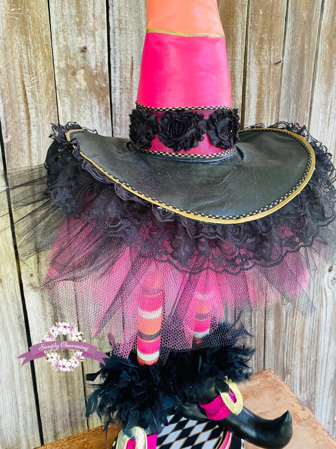 Trendy Halloween Witch Stand Halloween Centerpiece Halloween - Etsy