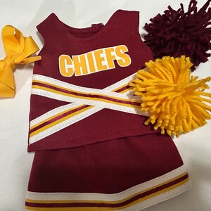 Your Team Cheer Outfits! Made to Order. (DOLL NOT INCLUDED) - Etsy