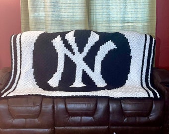 Yankees Pattern | Etsy