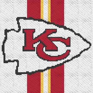 Pattern, Chiefs Mini C2C Crochet Throw Blanket - Etsy