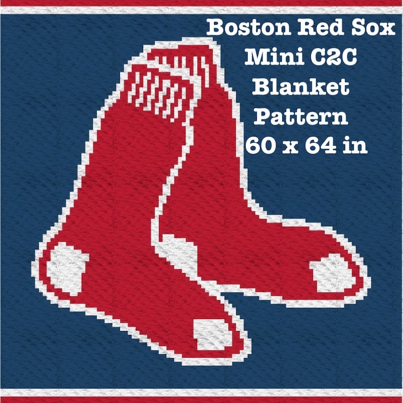 Red Sox Crochet - Etsy