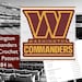 Pattern, Washington Commanders HDC Crochet Blanket - Etsy