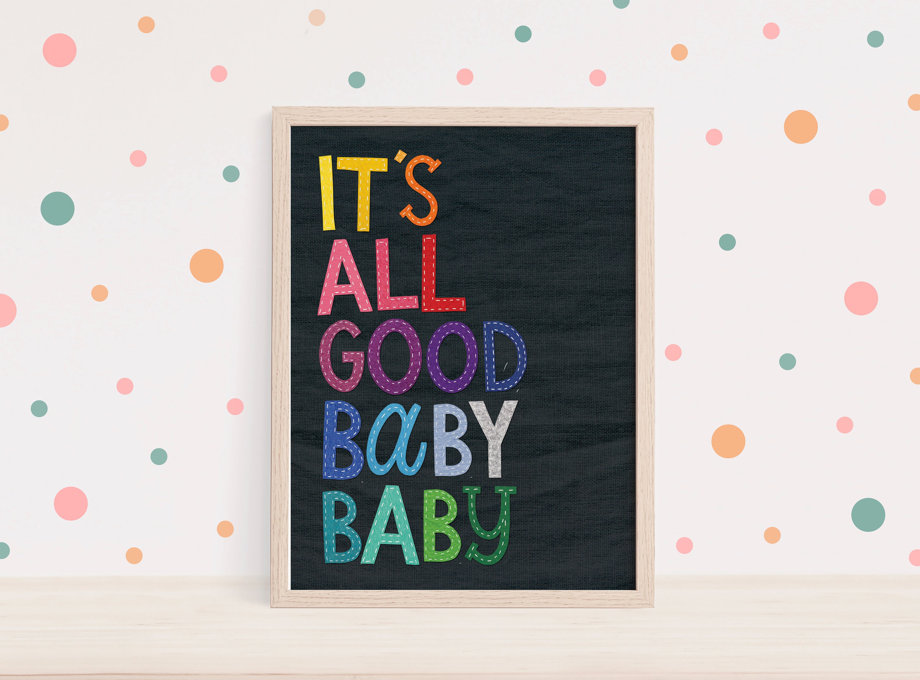 It's All Good Baby Baby, Printable Art, Nursery, Hip Hop Baby, Quote ...