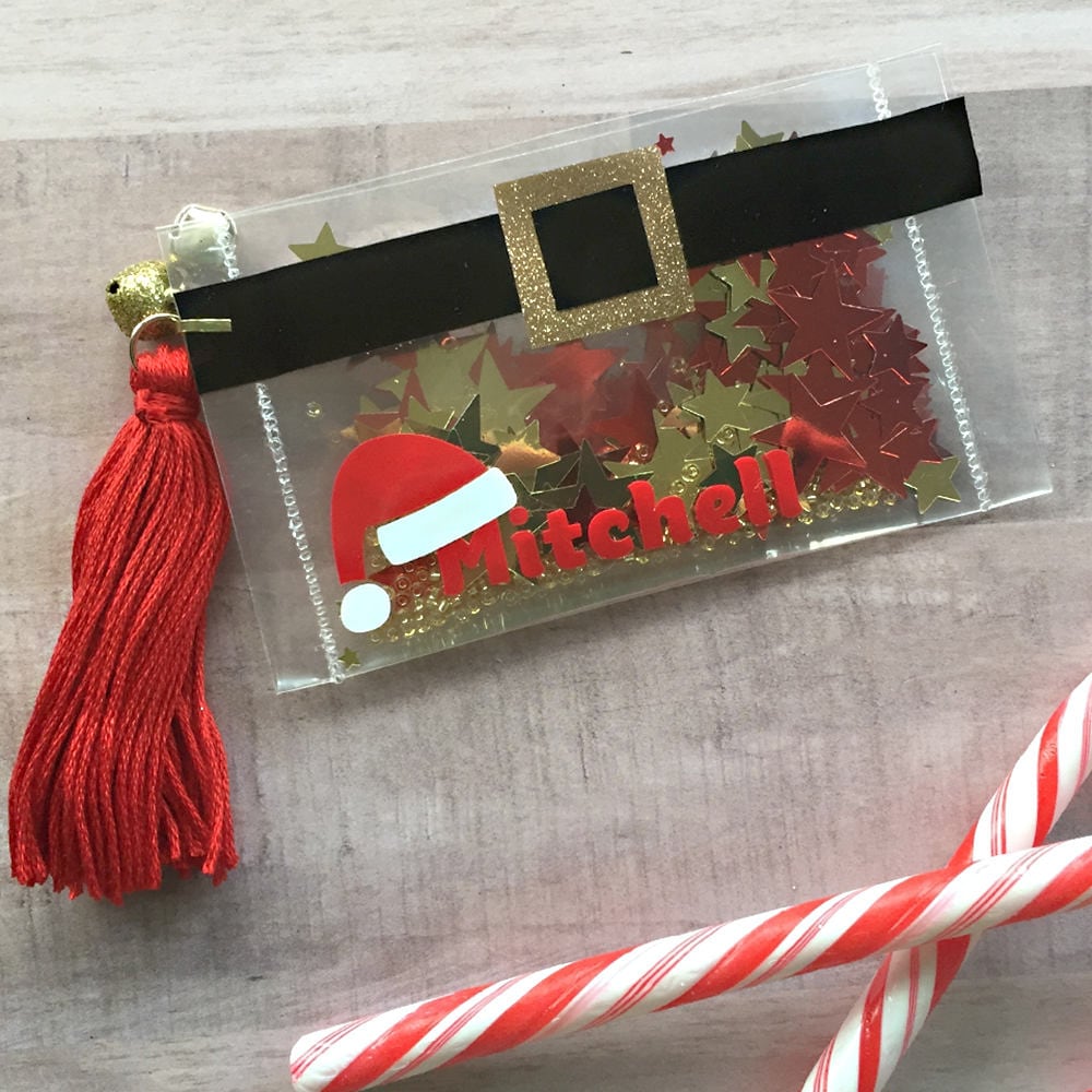 Christmas Money Holder or Gift Card Holder Santa Claus Theme | Etsy