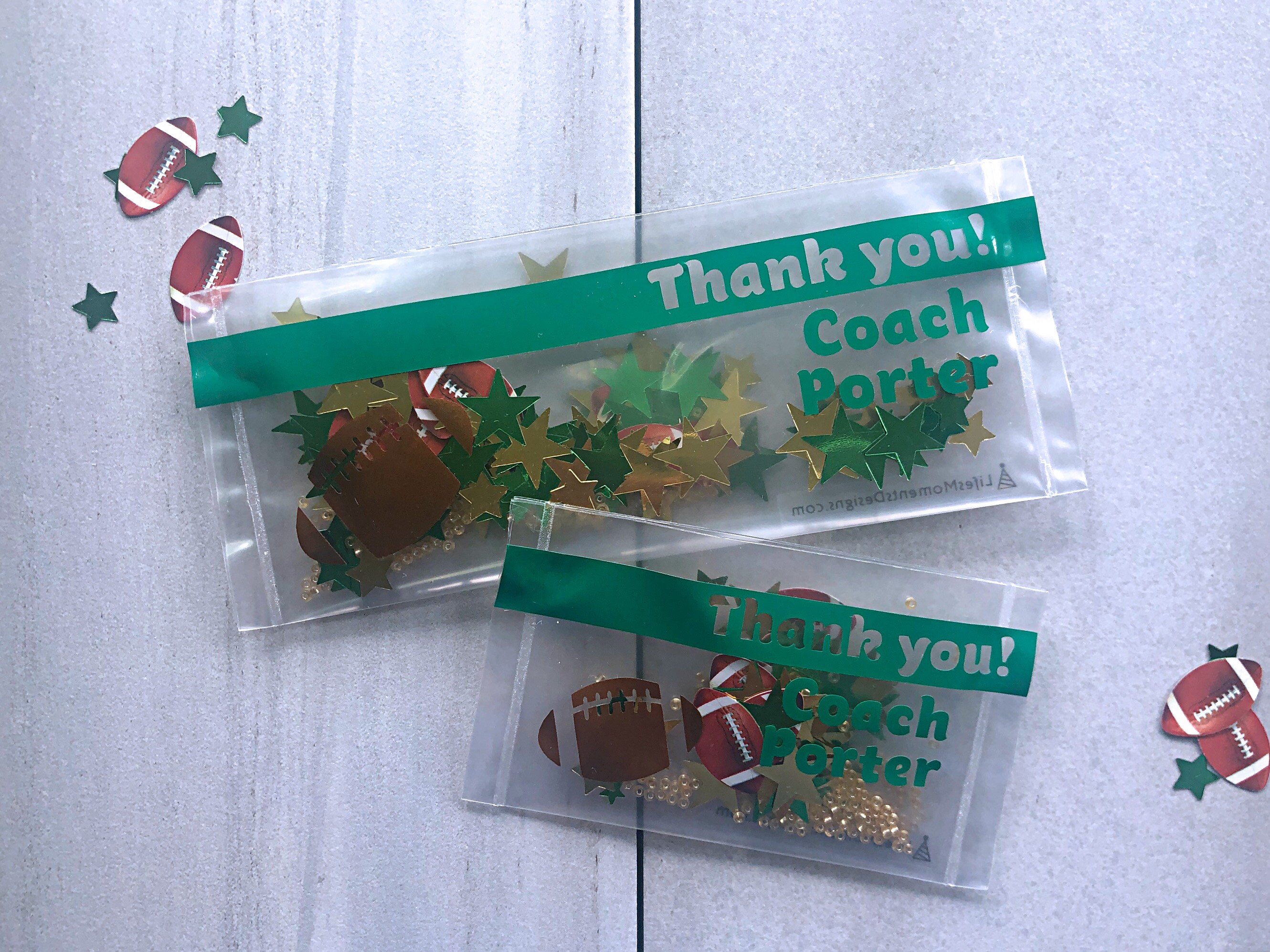 Football Coach Appreciation Gift Card or Money Holder - Etsy