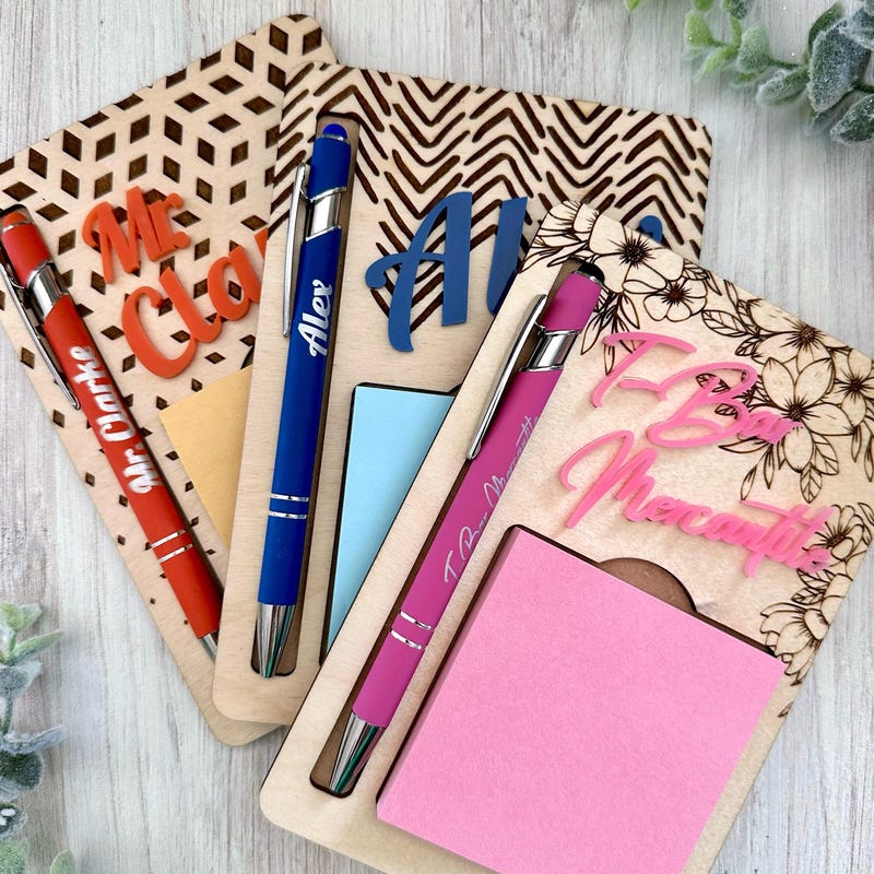 Personalized Sticky Notes - Etsy