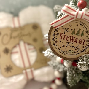 DIGITAL FILE for Laser - Blanket Tag With Ornament SVG Laser ...