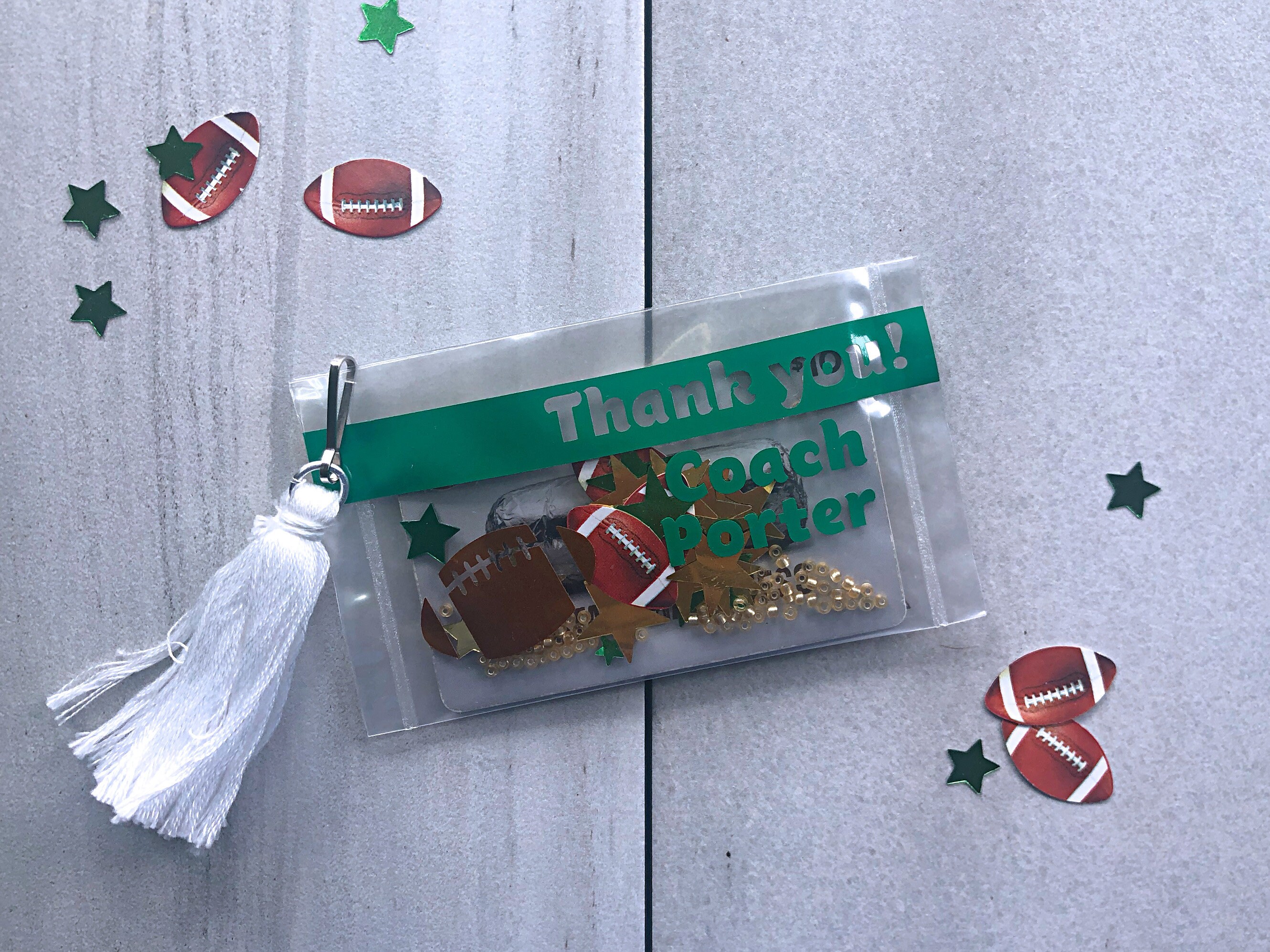 Football Coach Appreciation Gift Card or Money Holder - Etsy