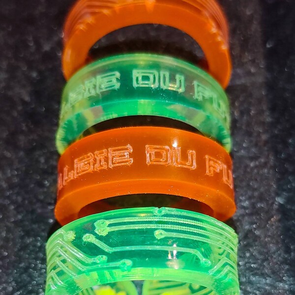 Plexiglass Ring - Etsy