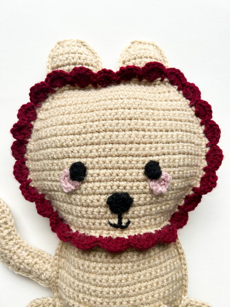 Leonard the Lion/crocheted Lion/baby Shower Gift/birthday Present/kid's ...