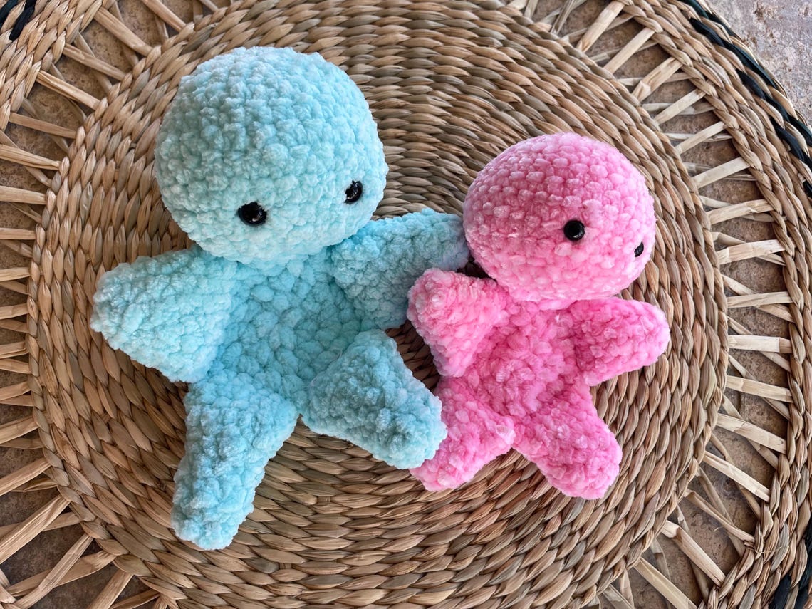 Star Plushie, Baby Lovey, Star Stuffy, Crochet Star, Crochet Lovey ...