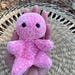 Star Plushie, Baby Lovey, Star Stuffy, Crochet Star, Crochet Lovey ...