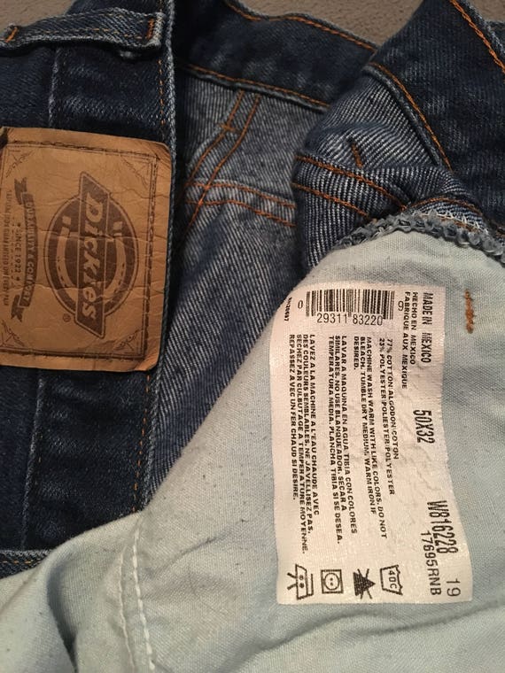 Dickies Vintage High End Denim Jeans Cool Style See Pics Dickies Vintage High End Denim Jeans Cool Style See Pics