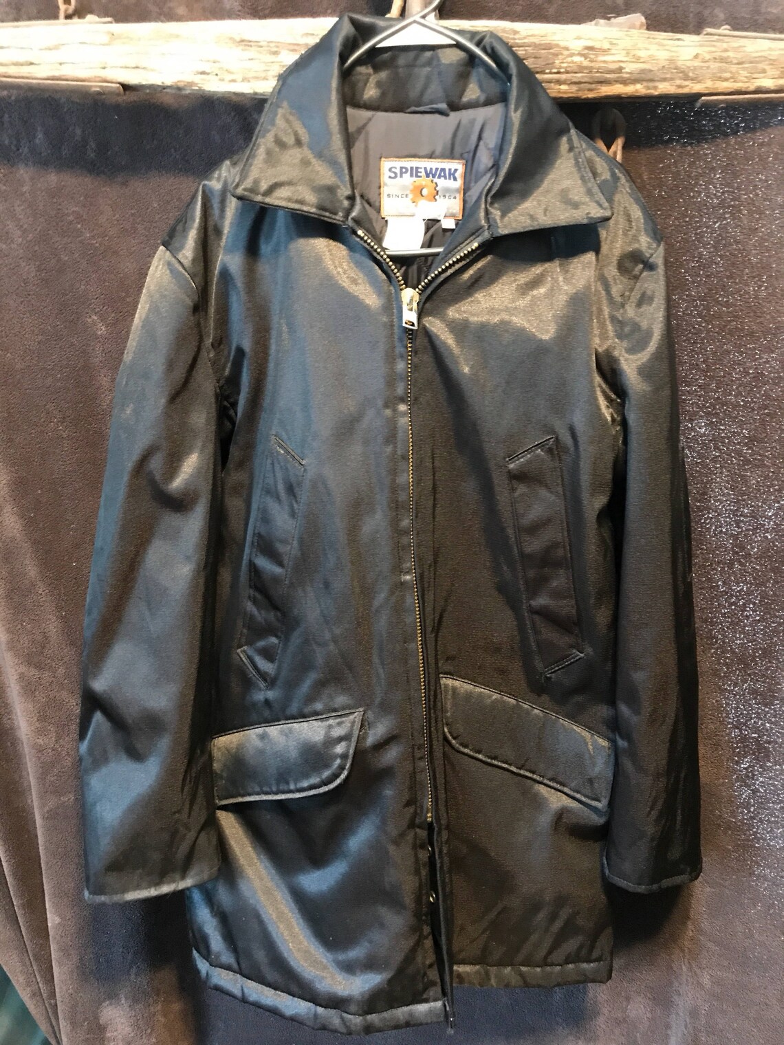 Spiewak Titan Size 40 Black Officers Law Enforcement Military Bomber ...