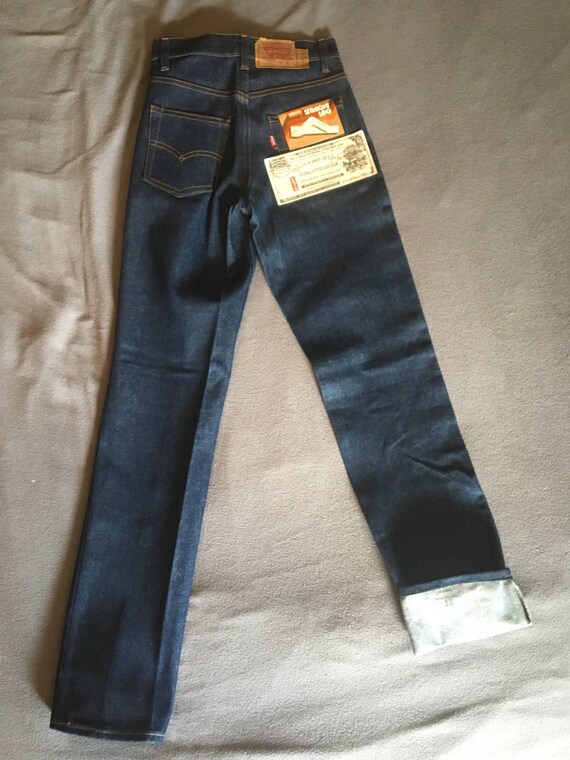 Rare Deadstock Levis 1970's Denim Size 26x32 Straight Leg Rare Deadstock Levis 1970's Denim Size 26x32 Straight Leg