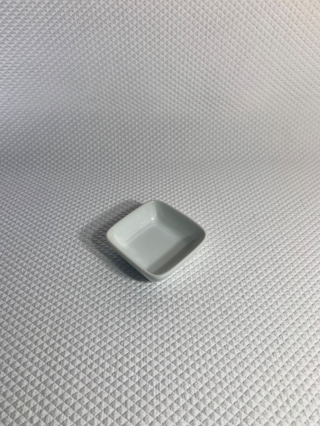 Basic White Rounded Square Porcelain Soap Dish. - Etsy