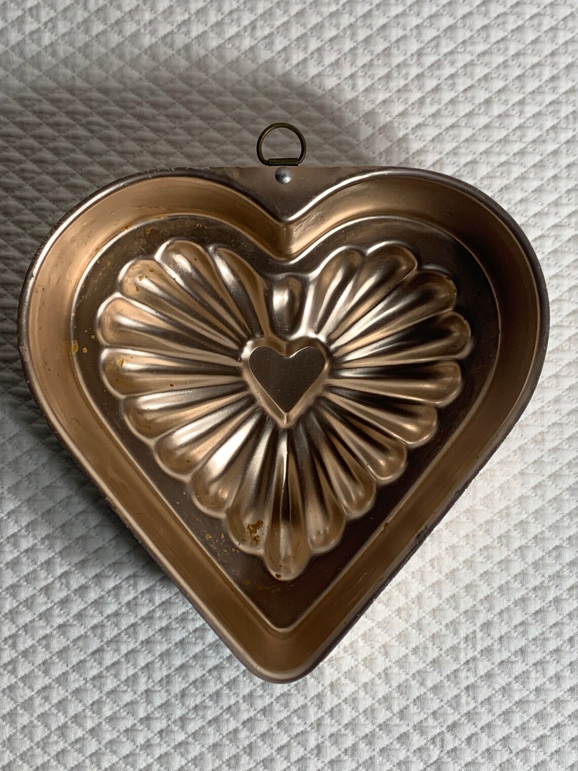 Vintage Heart Shaped Jello Mold - Etsy