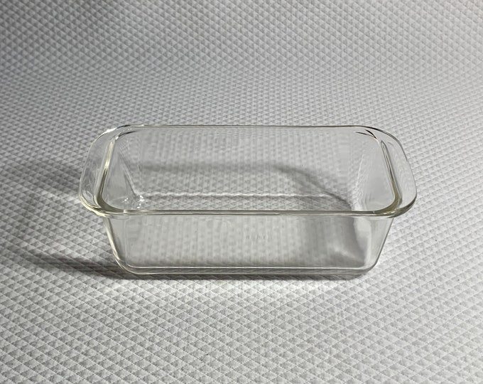 Vintage Pyrex 213 Clear Rectangular Loaf Pan or Casserole Dish. Corning ...