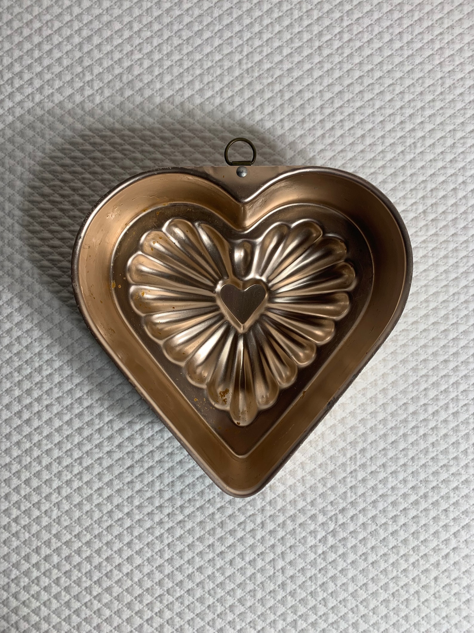 Vintage Heart Shaped Jello Mold - Etsy