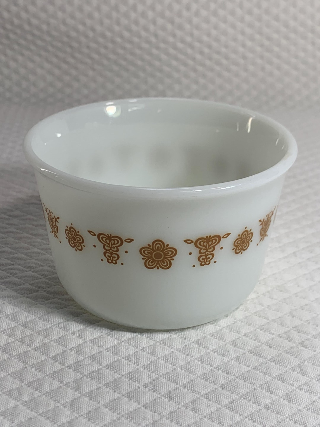 Vintage Pyrex Butterfly Gold Replacement Sugar Bowl Base. - Etsy