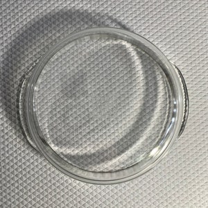 Vintage Pyrex 221 Round Casserole Clear Glass Baking Dish or Casserole ...