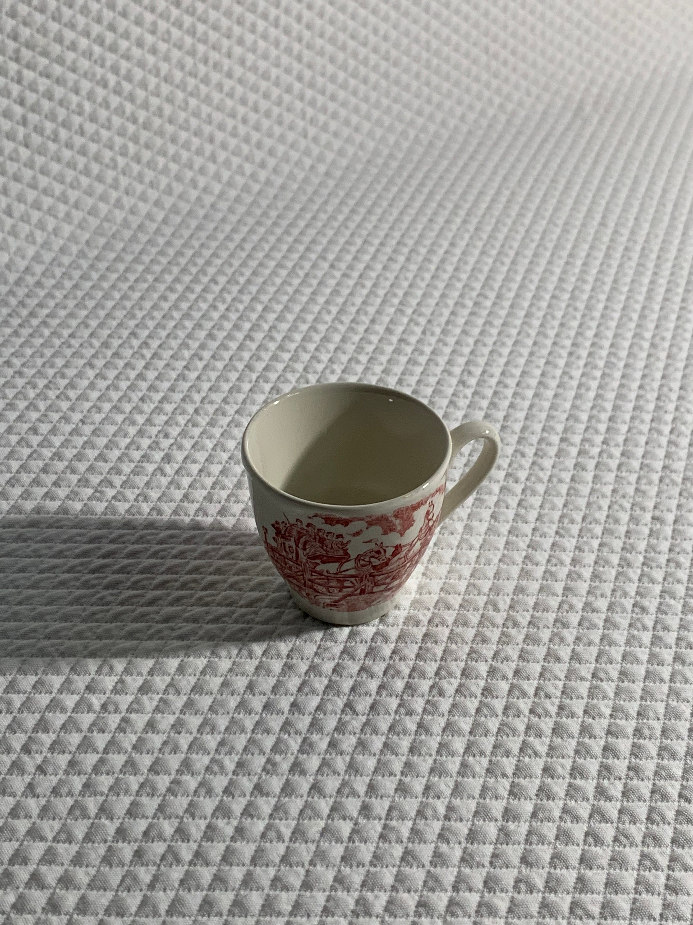 Replacement Royal Tudor Coaching Taverns 1828 Red Ware Small Espresso ...