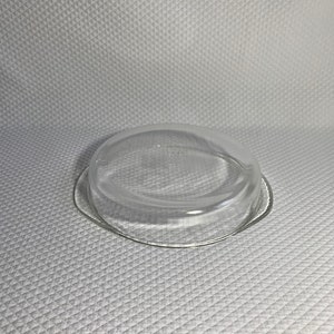 Vintage Pyrex 221 Round Casserole Clear Glass Baking Dish or Casserole ...