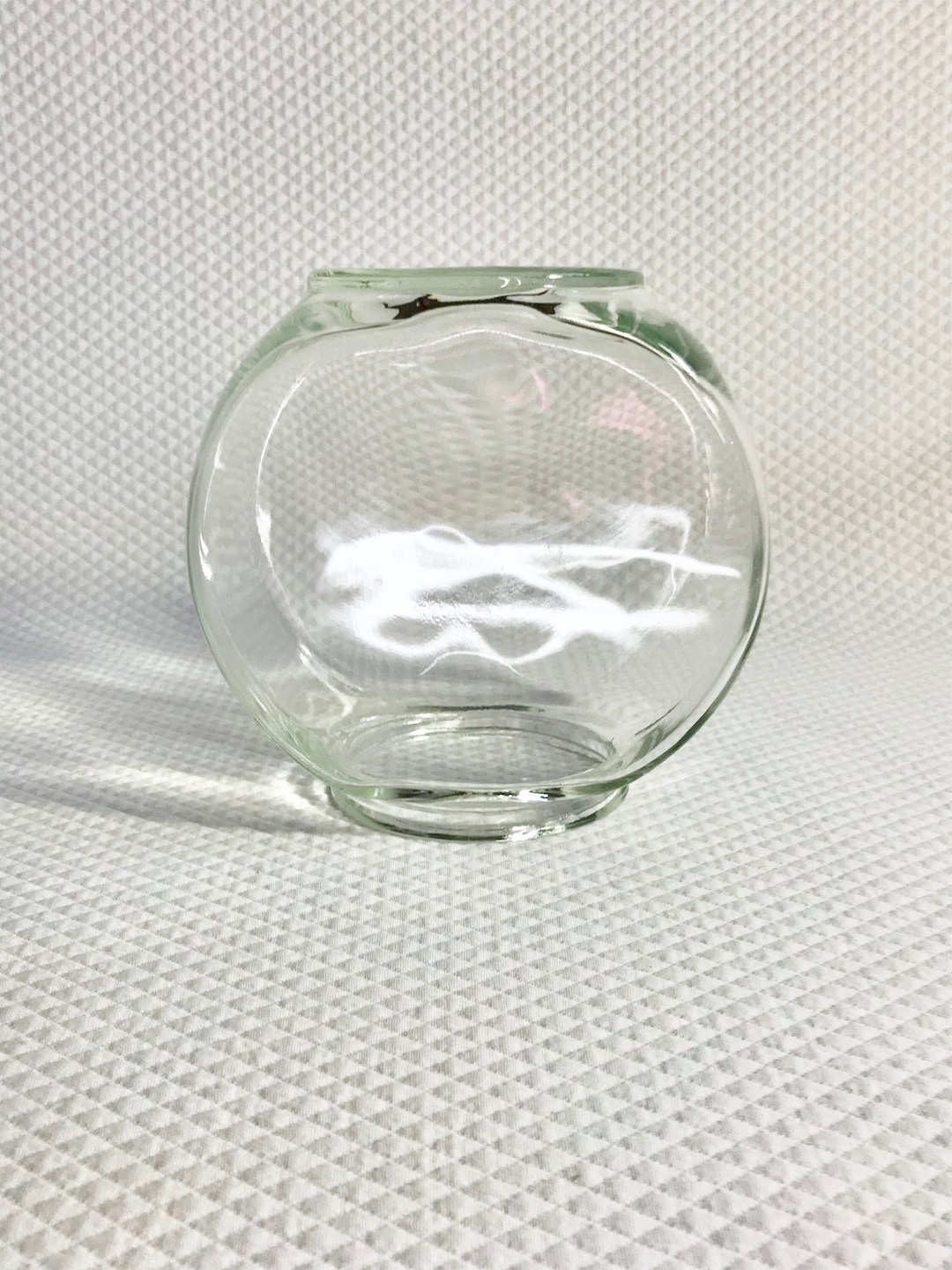 Classic Vintage Fish Bowl or Terrarium in Clear Glass. - Etsy